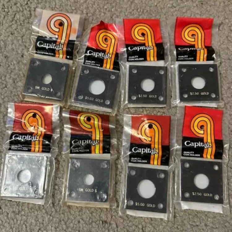 Lot of-(8)-Capital Plastic Holder for GOLD COINS 2x2 Coin Display New!!!!商品について状態：新品：新品、未使用、未開封、未損傷の商品（ハンドメイド商品を含む）。出品者の...