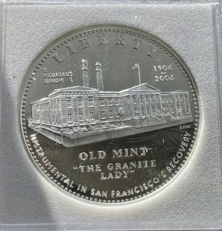 2006-S $1 Liberty OLD MINT "The Granite Lady" 90% SILVER COMMEMORATIVE PROOF商品について販売者メモ：プルーフ流通/未流通 未流通額面：1ドル材質：現代銀貨/クラッド...