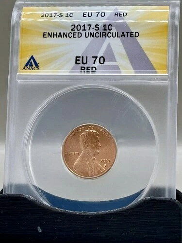 2017-S Enhanced Lincoln Cent Uncirculated ANACS MS 70 RED 225th Anniversary商品について流通/非流通額面：スモールセントコイン：リンカーン・シールド年：2017年色：...
