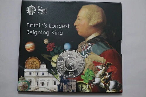 ?? ???? UK GB 2020 George III Britain's Longest serving King ?5 Royal Mint BU Pa商品について認定 未認定グレード 未評価注意事項※以下の注意事項をご理解のうえ、...