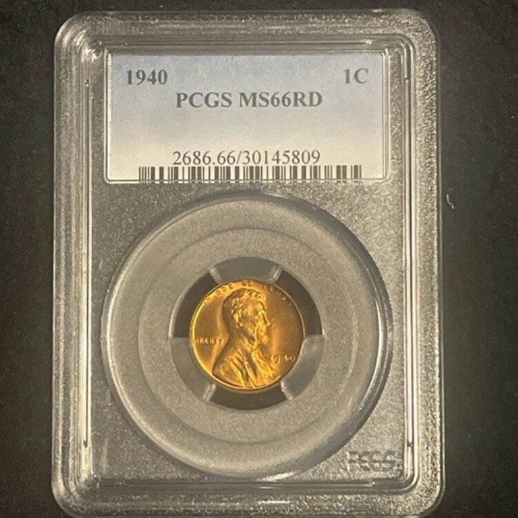 1940 Lincoln Wheat Cent 1c PCGS MS66RD Red Penny商品について流通/非流通額面：スモールセント硬貨：リンカーン・ウィート年：1940年色：RD刻印：ビジネス造幣局所在地：フィラデルフィア製造国/...