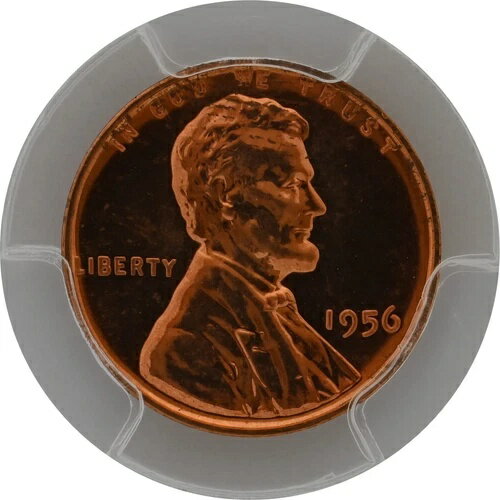 ONE OF PR65RD 1956 RED WHEAT LINCOLN PENNY PCGS GRADED UNCIRC. PROOF EXACT COIN商品について額面：スモールセント流通/非流通：非流通コイン：リンカーン・ウィート材...