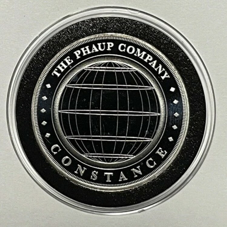 The Phaup Company Constance Proof Coin 1 Troy Oz .999 Fine Silver Round Medal商品について形状：ラウンド純度：0.999貴金属含有量：1オンス製造国／地域：アメリカ...