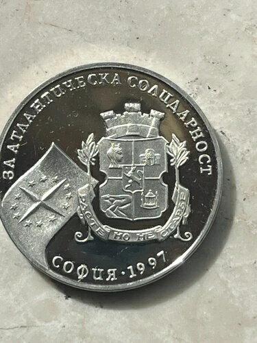 500 BULGARIAN LEVER 1997 COMM NATO BUGARIAN SILVER PROOF LEV - 30,000 PCS!-商品について注意事項※以下の注意事項をご理解のうえ、ご購入ください■ 鑑定済みコイン・紙幣...
