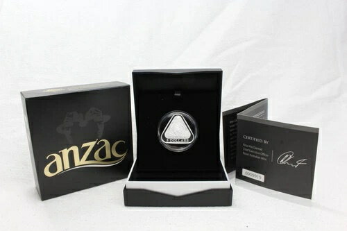 Australia 2015 ANZAC Centenary Proof Silver Triangular $5 Coin商品について販売者メモ「#Cert: 0009919」コインの種類：デシマル組成：銀年代：2000年代国：オーストラ...