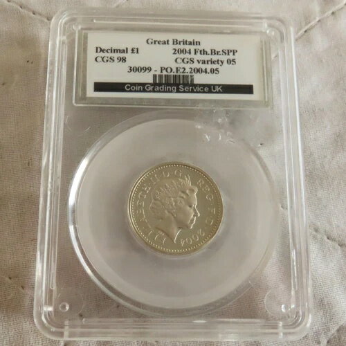 2005 UK SILVER PROOF MENAI STRAIT BRIDGE ONE POUND SLABBED CGS 98商品について発行年：2005年2005年枚数：1枚製造国／地域：イギリス注意事項※以下の注意事項をご理解のうえ...