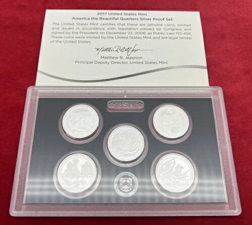 Quarter Set USA, 2017, America the Beautiful Quaters, Proof Set, Silver, Proof-商品についてジャール 2017メタル/マテリアル シルバー注意事項※以下の注意事項...