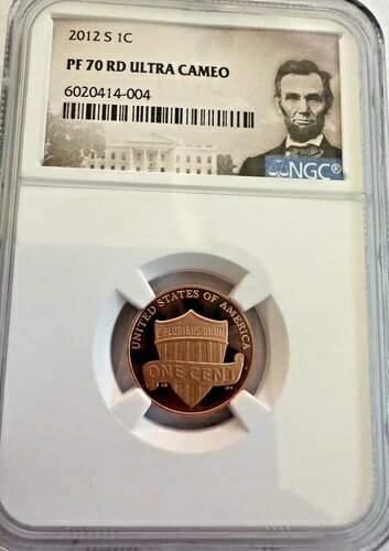 2012-S LINCOLN 1c Shield 1c ~ NGC PR70RD Ultra Cameo ~ Small Black Spot on Obv商品について出品者コメント「掲載されている写真は販売されている実際のコインです。スト...