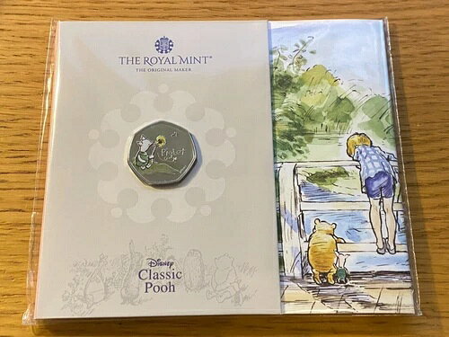 2020 WINNIE THE POOH - PIGLET COLOUR FIFTY 50 PENCE BU BUNC PACK RARE!!商品について販売者コメント「?Simply-Coins? ブリリアントな未使用50ペンス」額面：5...