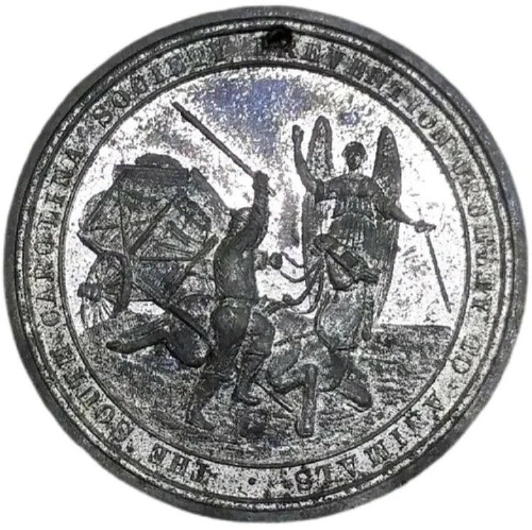 (1874) Rare South Carolina SPCA Medal Unpublished商品についてブランド：ノーブランド流通/非流通 流通タイプ：メダル材質：ホワイトメタル純度：0.5製造国/地域：アメリカ合衆国注意事項※以下の...