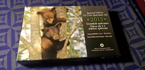 2013 Canada Specimen Set Having Rare Young Wildlife Black Bear $2 Coin.商品について流通/未使用年：2013年グレード：未評価製造国/地域：カナダ認証：未認証注意事項※以...