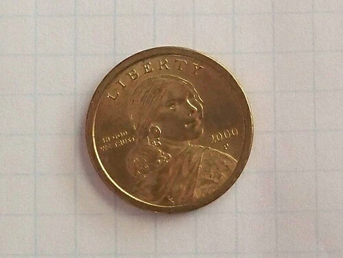 2000-P SACAGAWEA Gold One Dollar Us Liberty Coin Philladelphia Mint Rare商品について出品者コメント「非常に良好な状態。ほとんど摩耗なし。細部まで精巧に再現。光沢のある仕...
