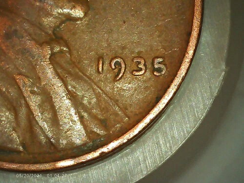 1935-P Lincoln Wheat Penny DDO Doubled Die Obverse L on rim 3.08g Rare coin商品について組成：銅色：BN刻印タイプ：ビジネス純度：0.95グレード：未鑑定認証：未鑑定...