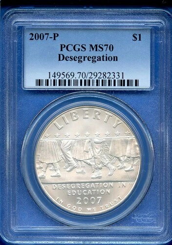 2007 P PCGS MS70 Desegregation Silver Dollar $1 US Mint Coin 2007-P MS-70商品について販売者からのコメント「この時期だからこそ、中小企業を応援してください。ありがとうご...