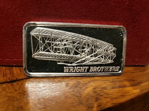 1 OZ WRIGHT BROTHERS 1903 WORLD OF FLIGHT KITTY HAWK NC .999 SILVER ART BAR商品について組成：銀形状：バー製造年：1903年純度：0.999単位1オンスあたりの貴金属...