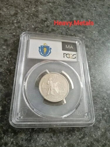 2000-S MASSACHUSETTS Silver Proof Quarter PR70 PCGS FLAG LABEL NICE LOW PRICE!!商品について組成：銀刻印タイプ：プルーフグレード：PR 70修正アイテム番号：認証...
