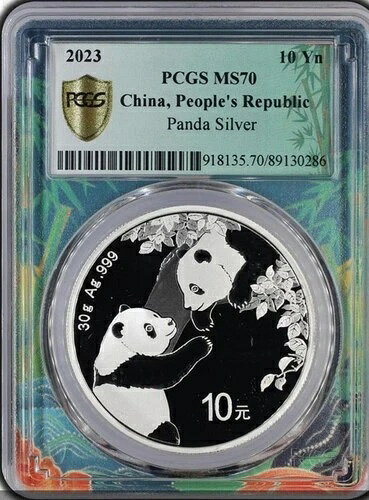 PCGS MS70 2023 China Panda 30g Silver Coin商品について額面 10元時代 中国（1949年〜現在）材質 銀発行年 2023年純度 0.999グレード MS 70製造国／地域 中国認証 PCGS注意事項...