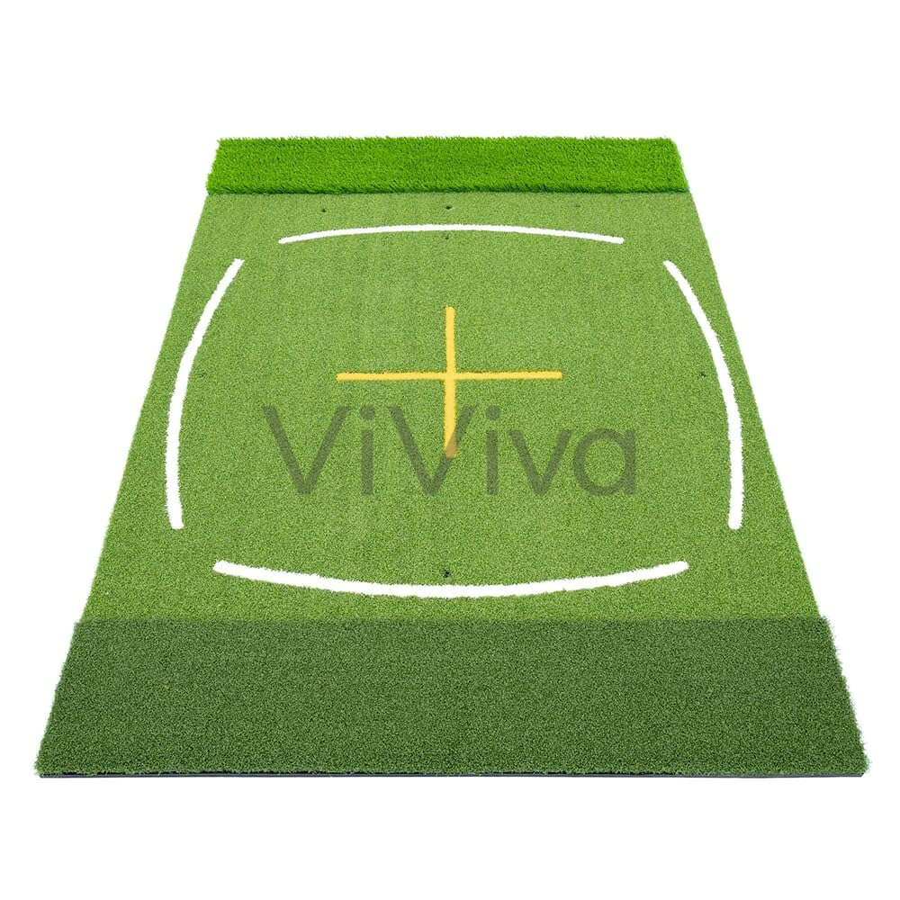 【商品名】ゴルフマット 大型 ゴルフ練習マット4-in-1 120x177cm 屋外室内兼用 高耐久EVA素材 滑り止め加工 ドライバー素振りからアプローチ練習まで対応 フルショット可能なスイングマット【価格】35712円【商品説明】【スタ...