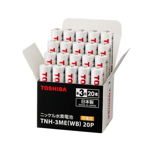 ✅東芝 ニッケル水素電池 (日本製) ✅公称電圧(V):1.2V / 電池容量:min. 1,900mAh以上 :JIS C8708の充放電条件に基づく電池の容量 ✅買ってすぐ使える! 満充電から半年後85%、1年後80%、3年後70%の残...