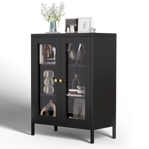 【環境に優しいスチール製キャビネット】科飛亜キャビネットは、ホルムアルデヒドフリーで無公害の冷間圧延鋼材を使用しており、耐久性に優れた大容量の収納スペースを提供します。3種類の収納エリアがあり、用途やサイズに応じて分類して収納できます。これ...