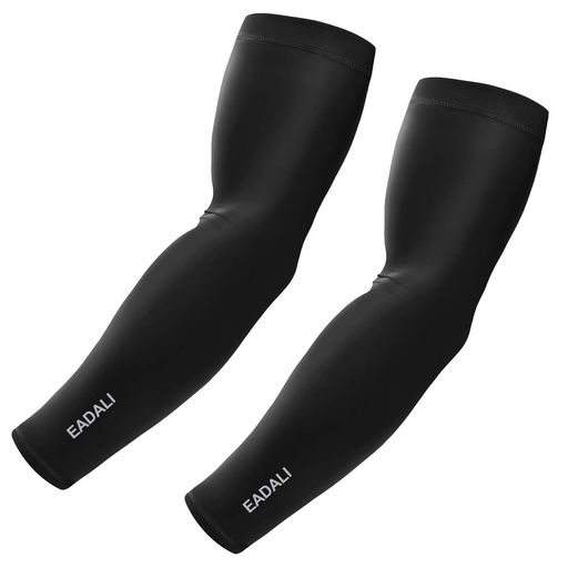 【素材構成】ポリエステル85%とスパンデックス15%の高弾力繊維で構成されており、接触冷感素材で肌触りが涼しく、UVカット率は99%で、伸縮性と通気性に優れています。また、シリコン滑り止めも付いています。【適用対象】メンズ、レディース、男女...