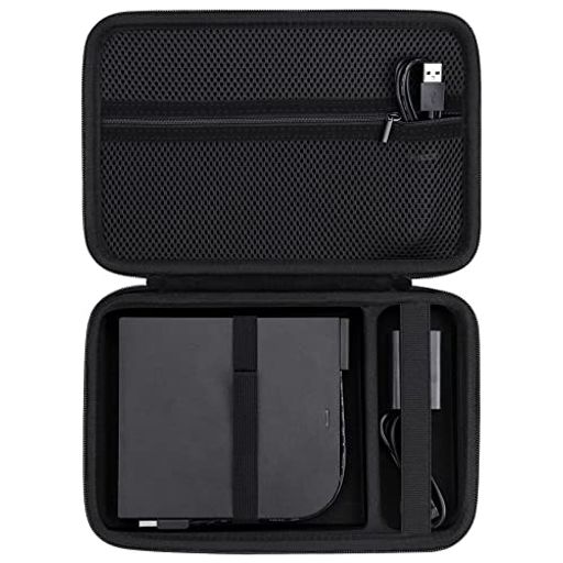 特別な保護トラベル収納ケース-Aenllosi互換品BUFFALOバッファローdvdプレーヤーDVSM-PUV8U3-BK/N外付け保護トラベル収納ボックス(注:外付けcdドライブ、dvdドライブ外付けアクセサリー等は含まれません)。 外付...