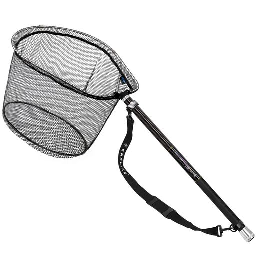 【商品仕様】全長:6.6m(柄6m+枠0.6m)|■仕舞寸法:76.5cm|■継数:9本|■重量:約940g|■ネジ径:4分(約12.77m)|■先経12.8mm|■元径37.7mm|■枠の大きさ:W48xH60cm。 【99%高密度カーボ...