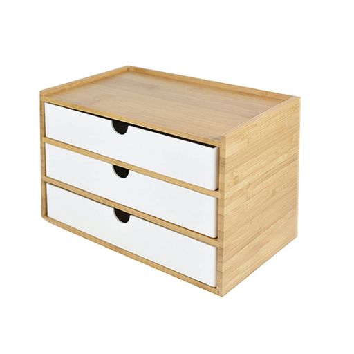 【商品仕様】材質:本体---竹製引き出し---ABSサイズ:1段:幅25*奥行16*高さ6cm2段:幅25*奥行16*高さ11cm3段:幅25*奥行16*高さ15.5cm 【高品質素材】頑丈、高品質の竹製板で作られ、防錆、防蝕、耐久性もあり...
