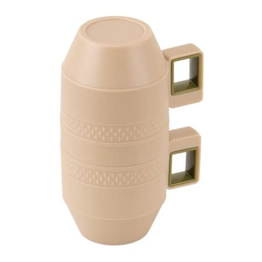 コーヒー 【サイズ】10x7.7x15.5cm 【材質】カップ:ポリプロピレン・ABS樹脂/ミル:ポリプロピレン・アルマイト研磨セラミック・ステンレス鋼・ABS樹脂/ドリッパー:ポリプロピレン・ステンレス鋼 【適正容量】約180ml(カップ...