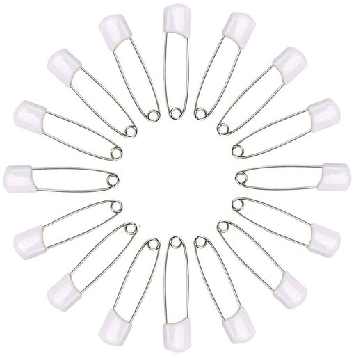 長さ:約10x55mm安全ピン。 入数:50本;ホワイト。 安全性:U型ノッチの安全デザインで、針が簡単に弾き出せない。 金属材料、耐磨耗性、曲げにくく、鋭い点。 広い用途:事務用品、縫製、工芸品、日常生活に使用十分です。