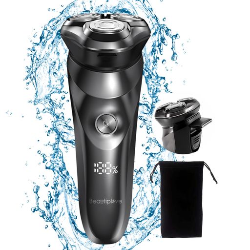 【日本製網刃】日本製ダブルリング極薄メッシュ刃が搭載し、V字型の内刃と外刃がヒゲを挟み込み、逃すことなく確実に深剃りを実現します。3つの丸みを帯びたコンフォートカット刃がお肌を守りながら、アゴ下や頬の小さな凹凸に均一に圧力がかかりやすく、肌...