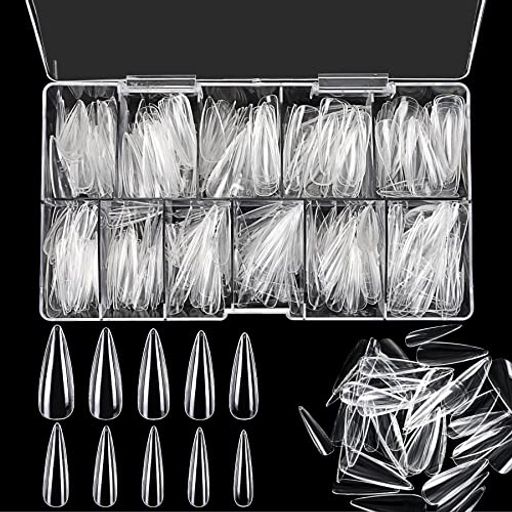 商品仕様:収納ボックスに合計500枚のクリアなネイルチップが入っており、10種類のサイズ、各サイズに50枚あります。爪先に番号で表記されていることがあるりので、万が一混ぜられてもわかりやすいです 素材:ネイルちっぷの素材はABS樹脂を採用し...