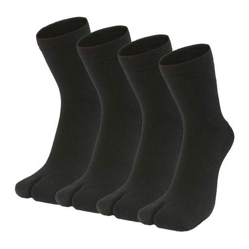 素材:80%綿+18%ポリエステル+2%スパンデックス サイズ:25cm-27cm、弾力がある素材を使って、伸縮性が良い、優れた履き心地を実現しております。 2本指ソックスは最低限動いてほしい親指とその他の指に分かれているから可動性を十分に...