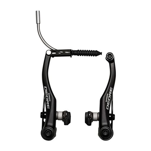 Vブレーキ BR-T610 DEORE フロント用 X-TYPE(THIN SPACER OUTSIDE) 16.0/25.0mm取付ボルト付き インナーリード90度付き