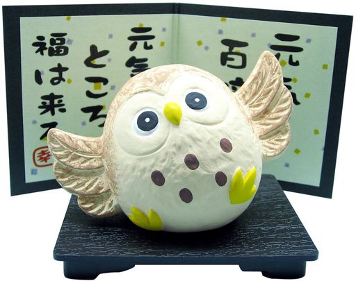 サイズ:約幅8x奥行き5x高さ5.5cm 重量:約90g 素材:本体-陶器台-樹脂 原産国:日本