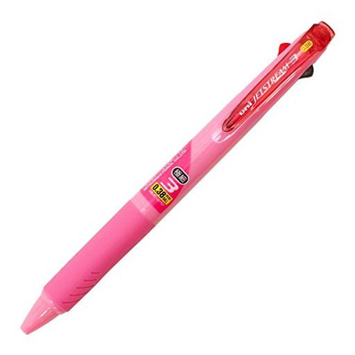 型番:SXE340038.68 ノック式/油性ボールペン ボール径:0.38mm インク色:黒、赤、青 重量:11.5g サイズ:軸径 直径12.2x厚さ15.9x全長143.7mm 重量:11.5g