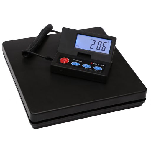 最大計量:50kg、計量範囲:0.015kg~50kg、最小表示:0.002kg 、電源:単4電池2個(テスト用セット済み) 風袋引き機能、オートパワーオフ機能(約1分)、ブルーのバックライトが点灯して見やすい表示 表示単位切り替え可能:グ...