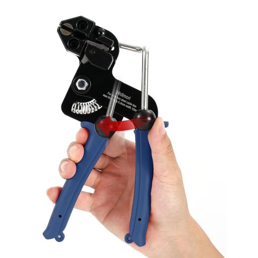 【製品の用途】本品はステンレスバンド結束専門工具です、適用サイズ:幅4.5〜12 mm、厚さ0.3 mm、あらゆる長さの金属製の配線結束バンドに適しており。 【効率の向上】ラチェット構造、長時間疲れることなく、より正確で、より綺麗にな切断を...