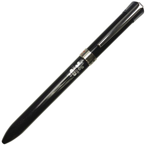 型番:SXE360105.24 回転繰り出し式/油性ボールペン ボール径:0.5mm インク色:黒、赤、青 重量:11.5g サイズ:軸径 直径11.6x厚さ14.9x全長144.1mm 重量:11.5g