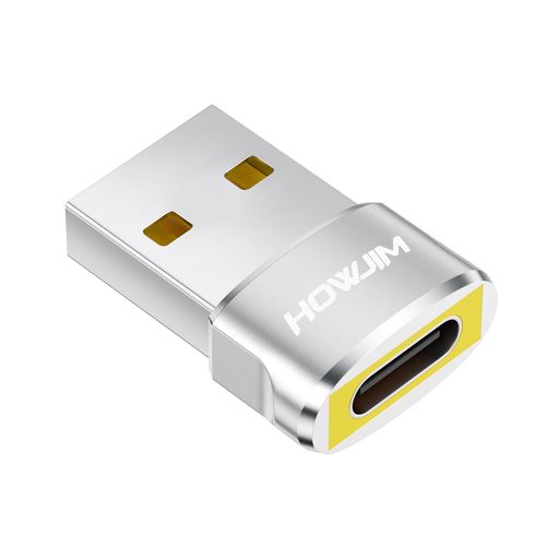 【急速充電】このUSB-C (メス) to USB 2.0 (オス) 変換アダプタはPDおよびQC 2.0の急速充電規格に対応しており、PD 27W/66W、QC 100Wの充電出力に対応しています。標準で複数の充電モードを搭載:5V/2....