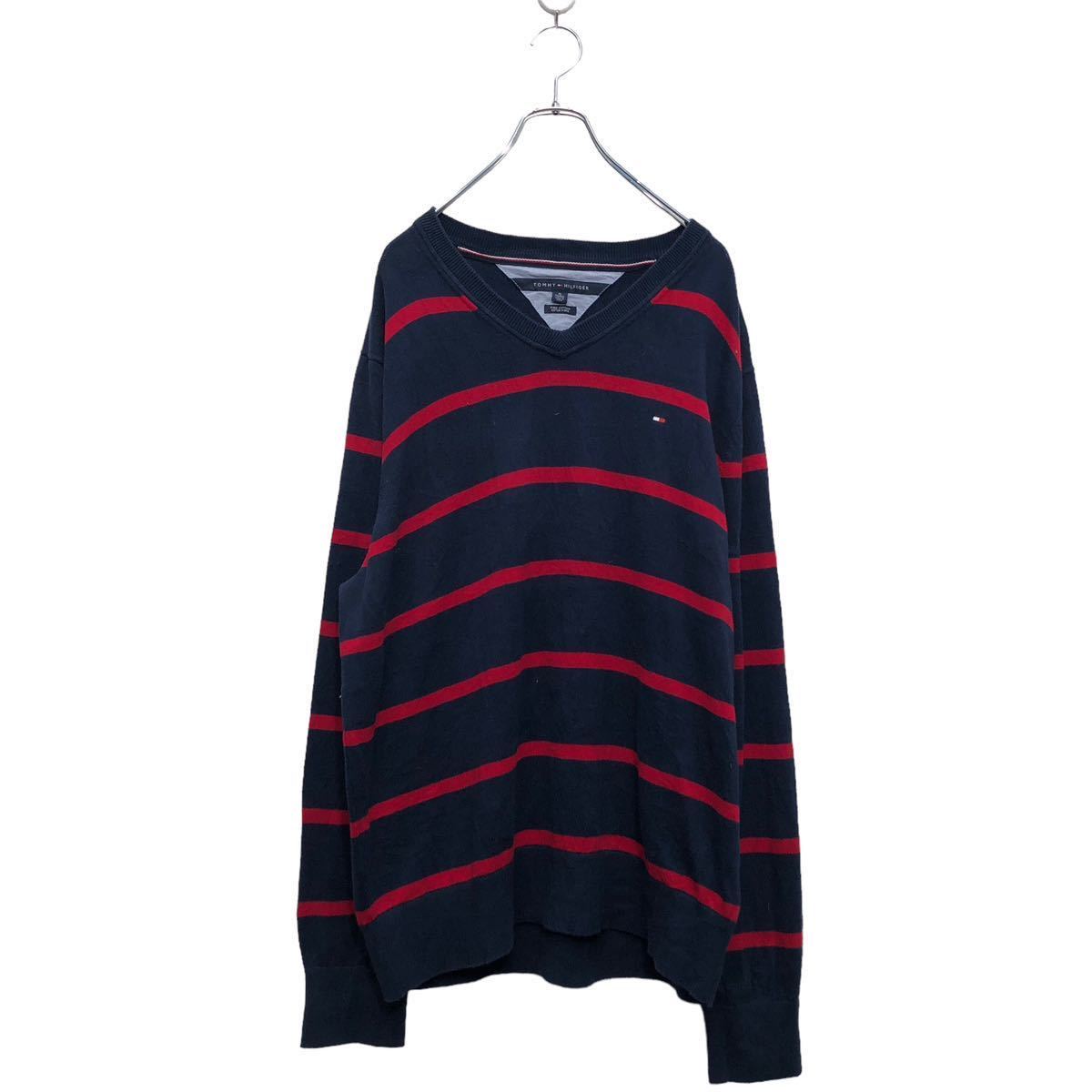商品に興味をもって頂き、誠に有難うございます。恐れ入りますが最後までお読み頂き、ご了承の上ご購入下さい。アメリカから輸入した トミーヒルフィガー セーター の販売です。【商品説明】※色やデザインは画像をご覧ください。【サイズ】（海外規格の為...