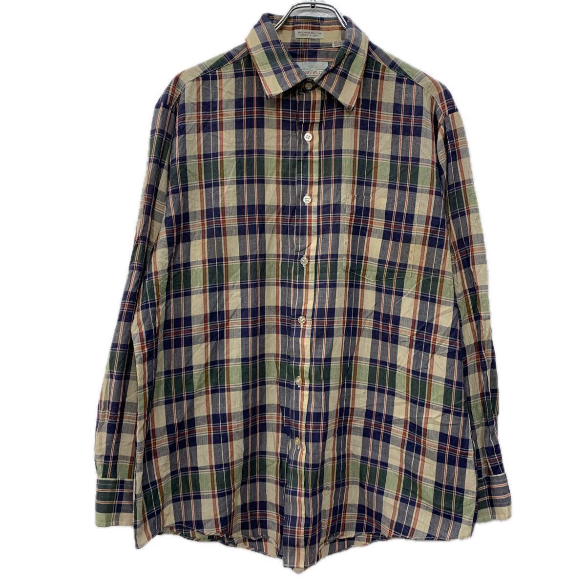 アメリカから輸入した古着になります。コンディションC前身頃左側に汚れがあります。サイズ表記サイズL実寸サイズ（cm）着丈 79肩幅 49身幅 60袖丈 59-----------------------------------※コンディショ...