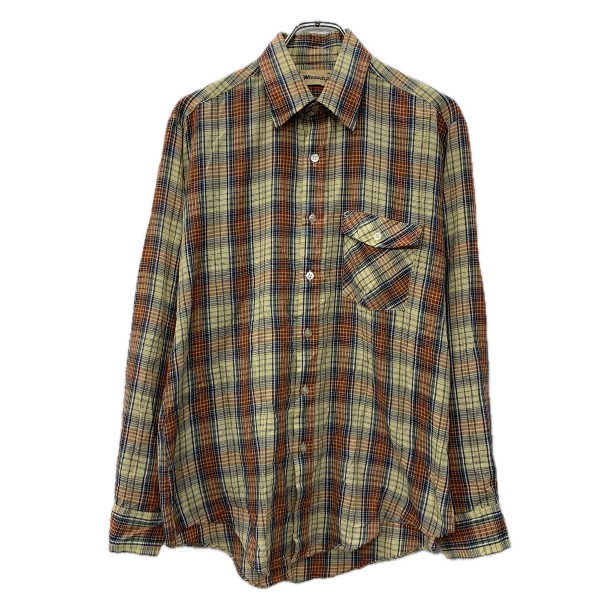 アメリカから輸入した古着になります。コンディションC 前身頃に小さなダメージ、後身頃襟付近に薄い汚れがあります。サイズ表記サイズM実寸サイズ（cm）着丈 78肩幅 47身幅 57袖丈 60--------------------------...