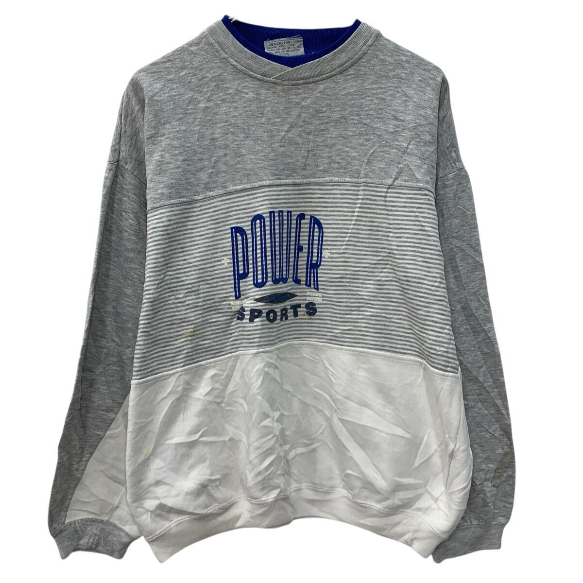 アメリカから輸入した古着になります。コンディションC前身頃、前身頃両袖、後身頃、後身頃左袖に汚れがあります。サイズ表記サイズサイズ表記が無い為、実寸をご参照下さいませ。実寸サイズ（cm）着丈 63肩幅 60身幅 61袖丈 53-------...