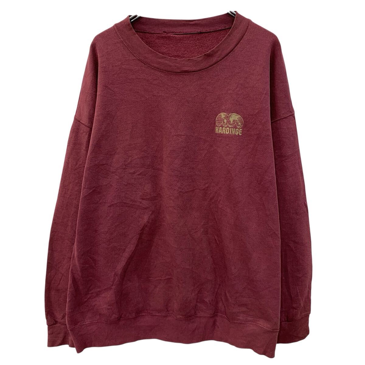 アメリカから輸入した古着になります。コンディションC前身頃、後身頃、後身頃両袖に汚れ、後身頃首元にダメージがあります。サイズ表記サイズサイズ表記が無い為、実寸をご参照下さいませ。実寸サイズ（cm）着丈 70肩幅 67身幅 67袖丈 53--...