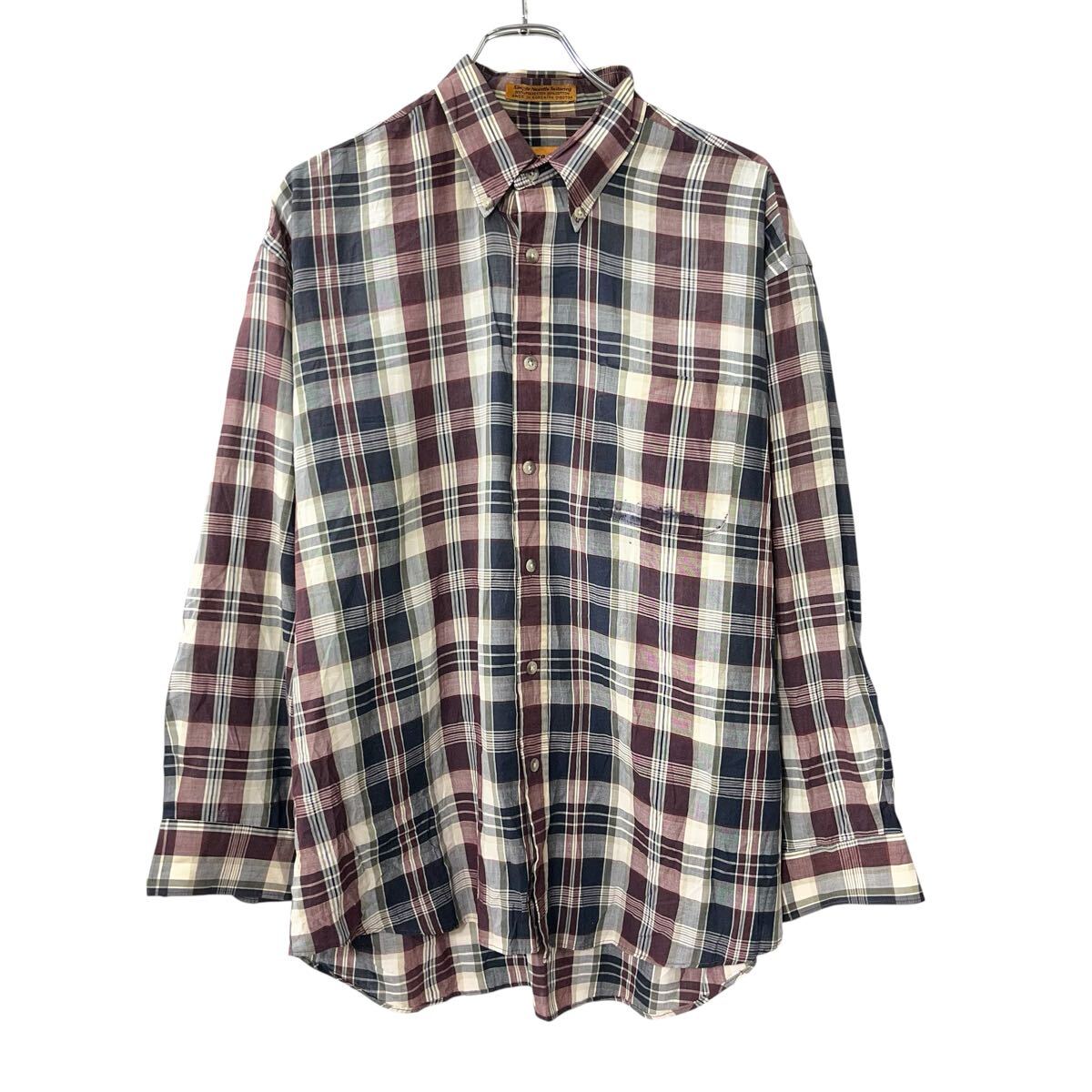 アメリカから輸入した古着になります。コンディションC前身頃、後身頃に汚れがあります。首元に黄ばみがあります。サイズ表記サイズL実寸サイズ（cm）着丈 78肩幅 54身幅 61袖丈 56----------------------------...