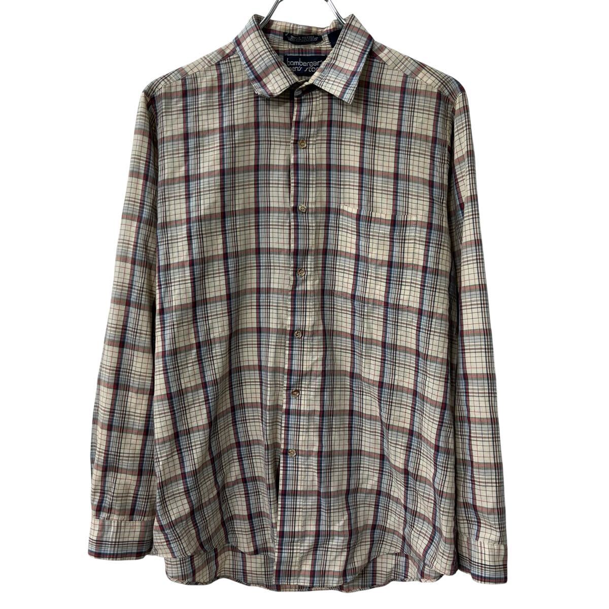 アメリカから輸入した古着になります。コンディションC 後身頃、袖に汚れがあります。首元に黄ばみがあります。サイズ表記サイズL実寸サイズ（cm）着丈 76肩幅 45身幅 58袖丈 62-----------------------------...