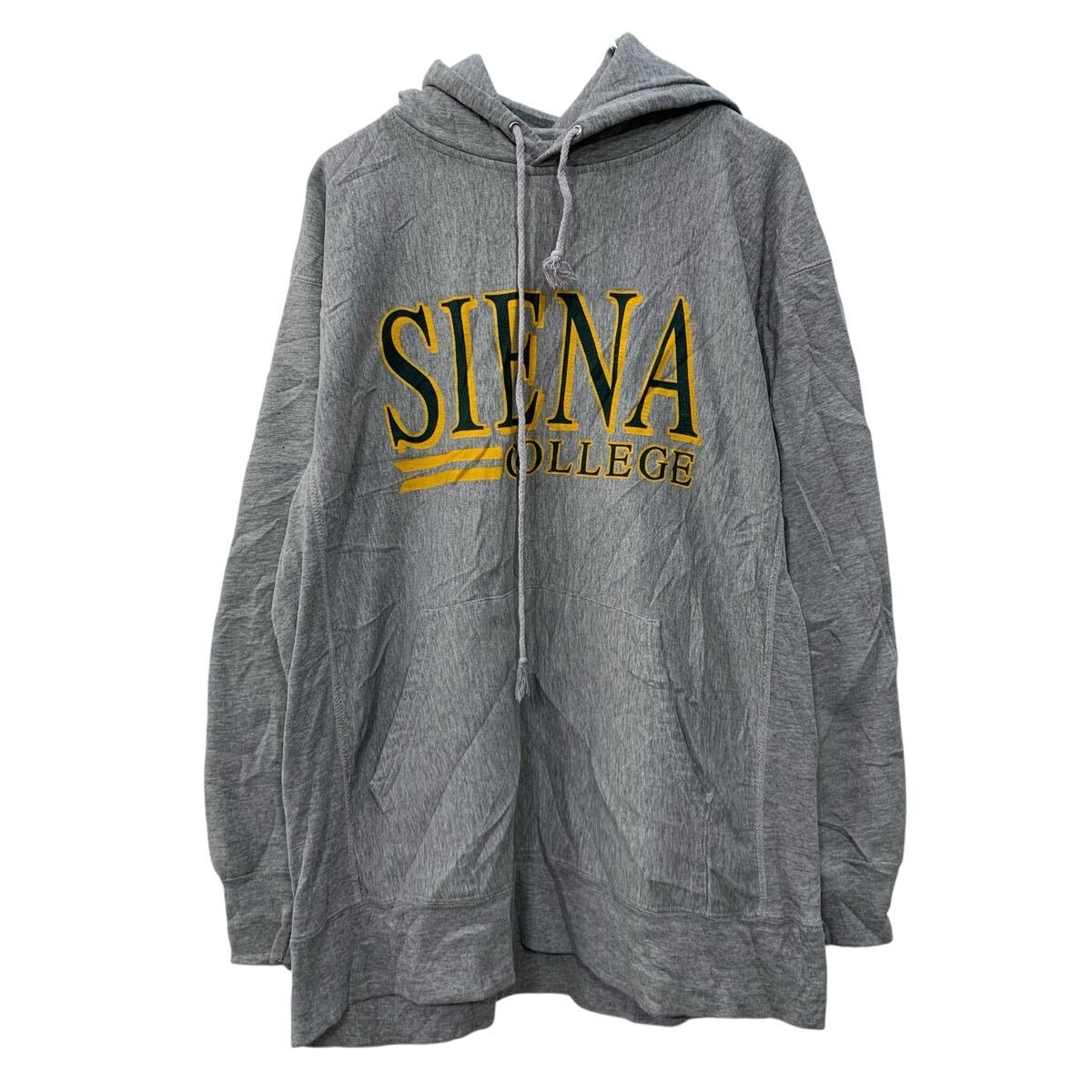 アメリカから輸入した古着になります。コンディションC後身頃両袖に汚れ、前身頃、前身頃右袖にダメージがあります。サイズ表記サイズL実寸サイズ(cm）着丈 78肩幅 57身幅 62袖丈 62---------------------------...