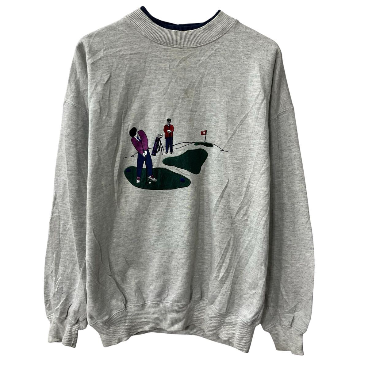 アメリカから輸入した古着になります。コンディションC 前身頃、袖に汚れがあります。首元、後身頃に黄ばみがあります。サイズ表記サイズM実寸サイズ(cm）着丈 68肩幅 63身幅 59袖丈 56-------------------------...