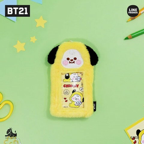 もこもこフォトホルダーで癒される サイズ：約85×150 (mm) PVC，ファブリック (C)BT21